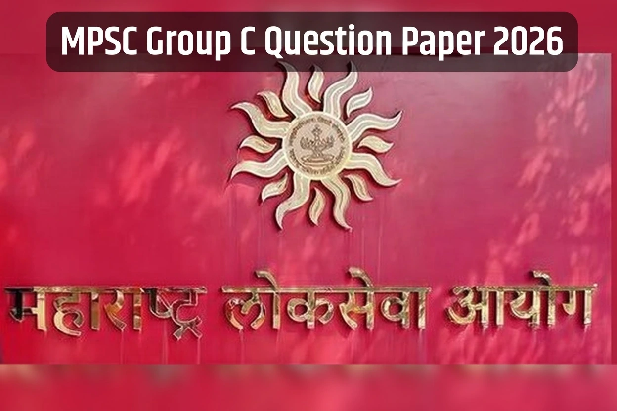 MPSC Group C Prelims Question Paper 2026 Released Following January ...