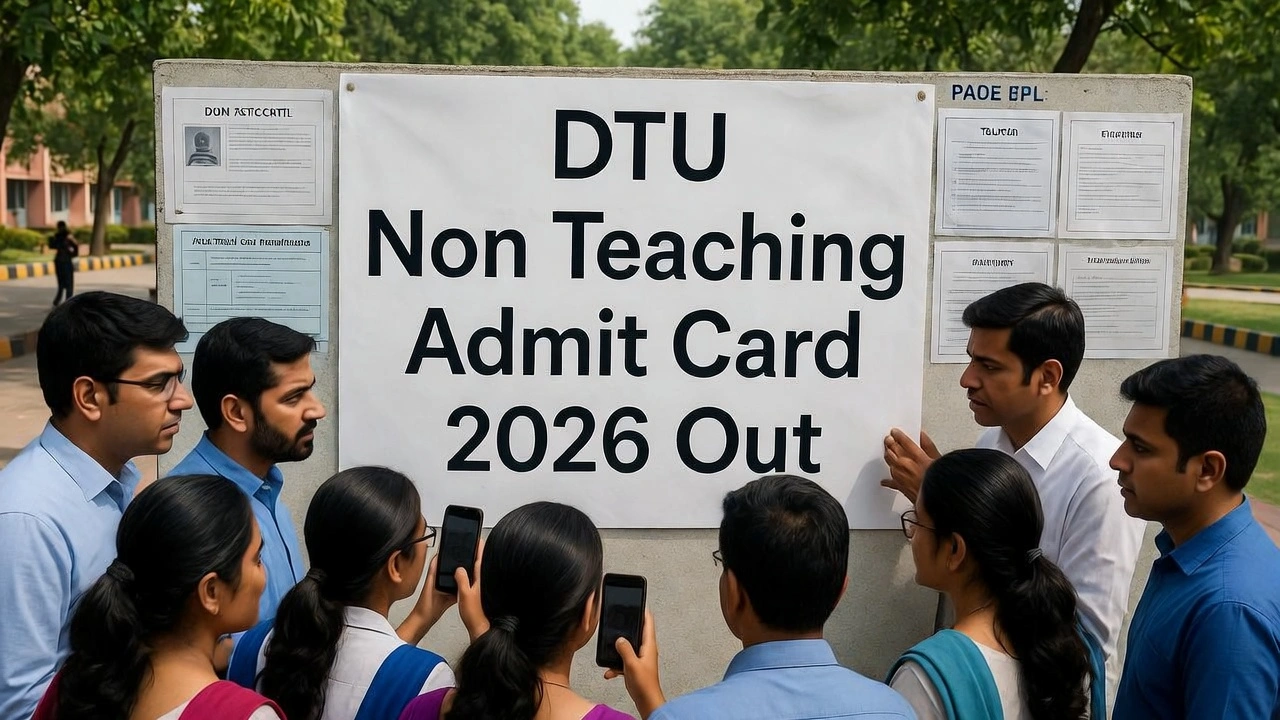 Delhi Technological University Issues Admit Cards for Non-Teaching ...