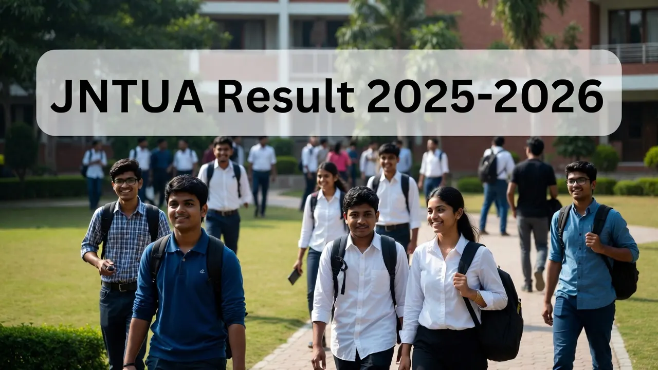 JNTUA Result 2025-2026 - Jawaharlal Nehru Technological University ...