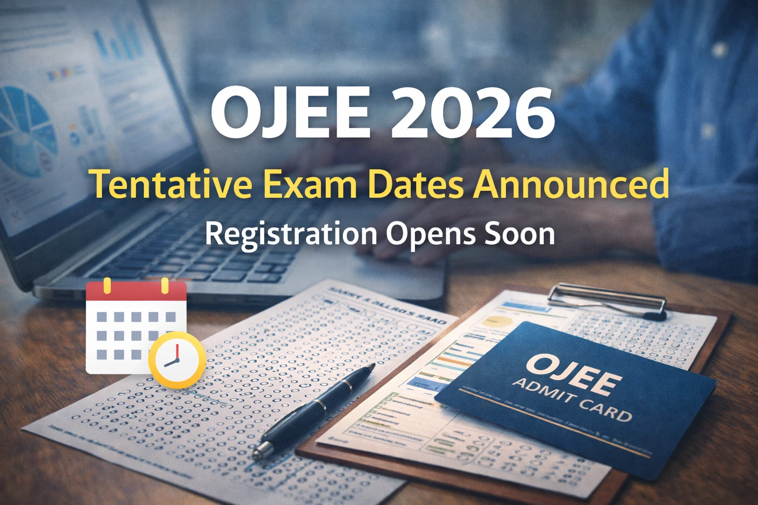 OJEE 2026 Tentative Exam Dates Announced; Application Registration ...
