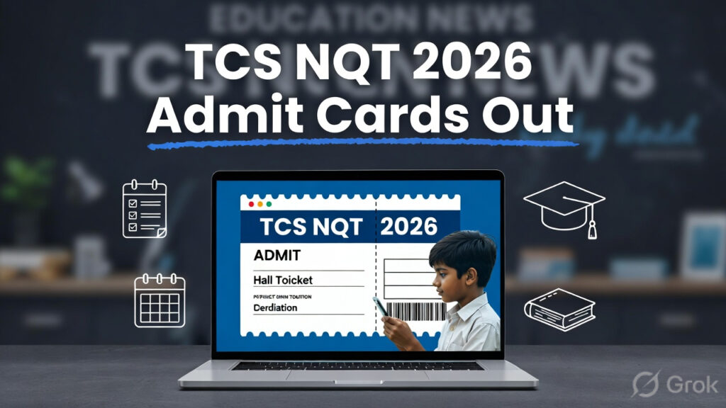 TCS NQT Admit Card 2026 Released: Here’s How to Download ...