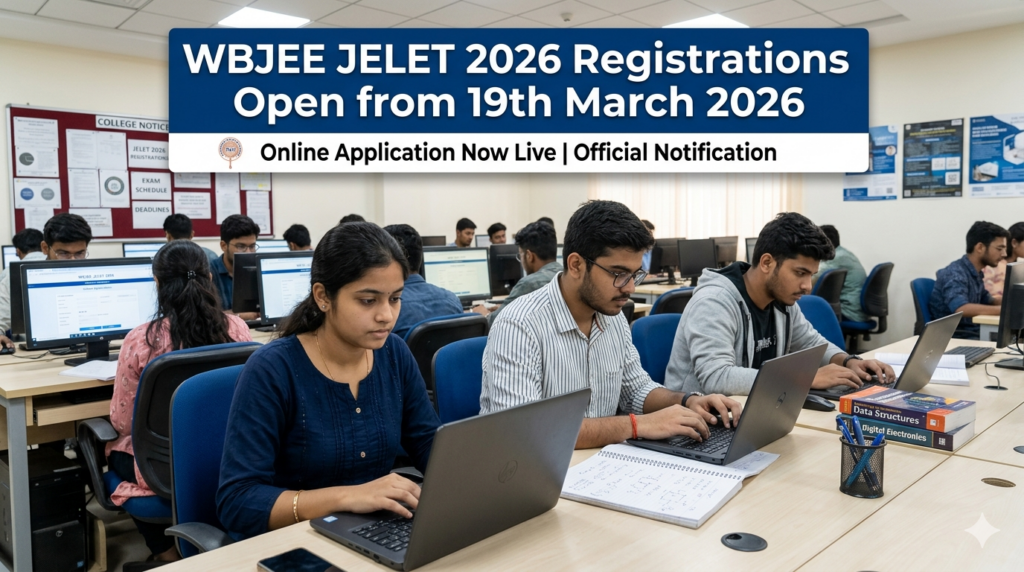 WBJEE JELET 2026 Registrations Begin: Step-by-step Guide ...