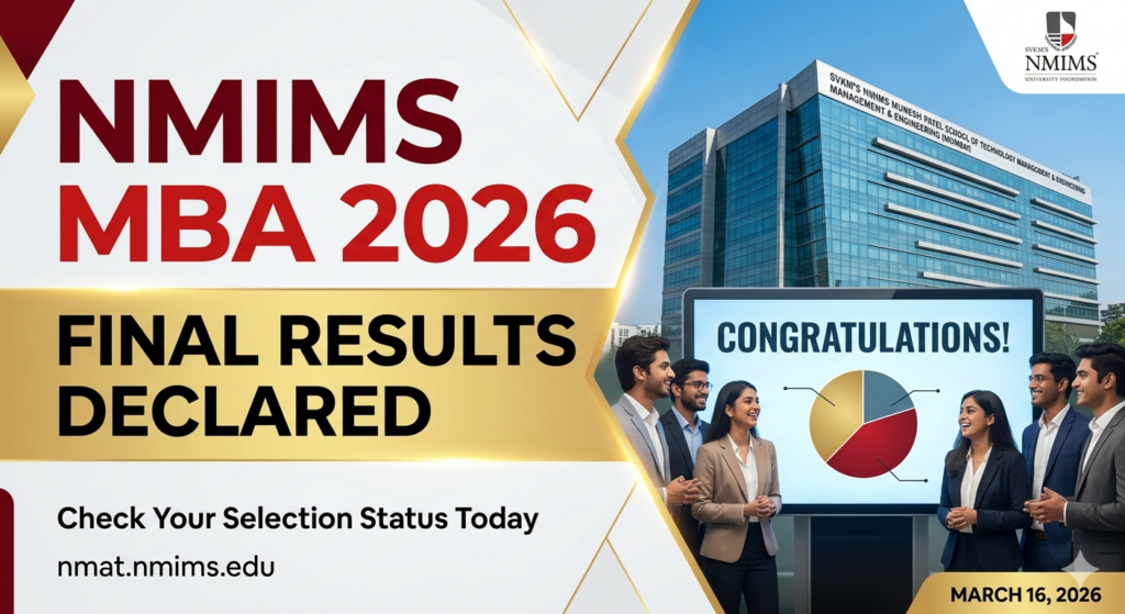 NMIMS MBA Result 2026 Announced: Merit List, Admission Process and Next ...