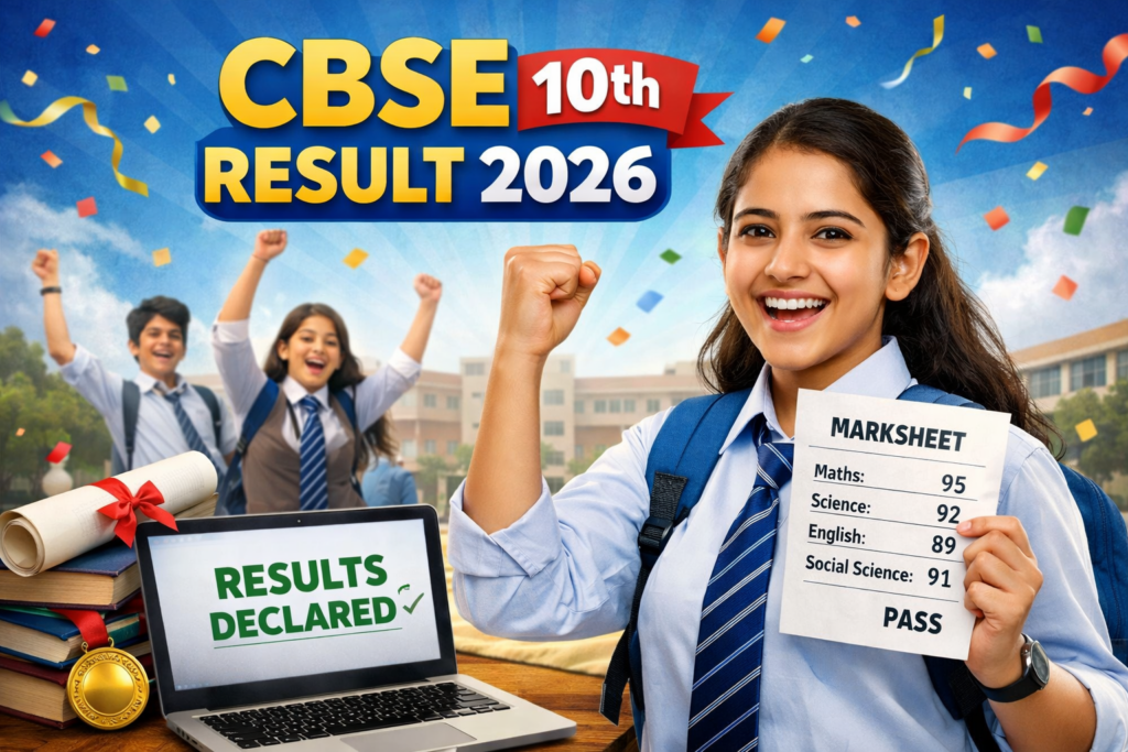 CBSE 10th Result 2026 Released @cbse.gov.in: Check Live Updates on ...