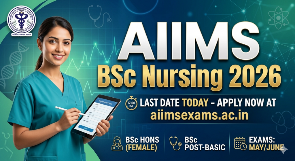 AIIMS Paramedical Registration 2026: Last Date Today – Step-by-Step ...