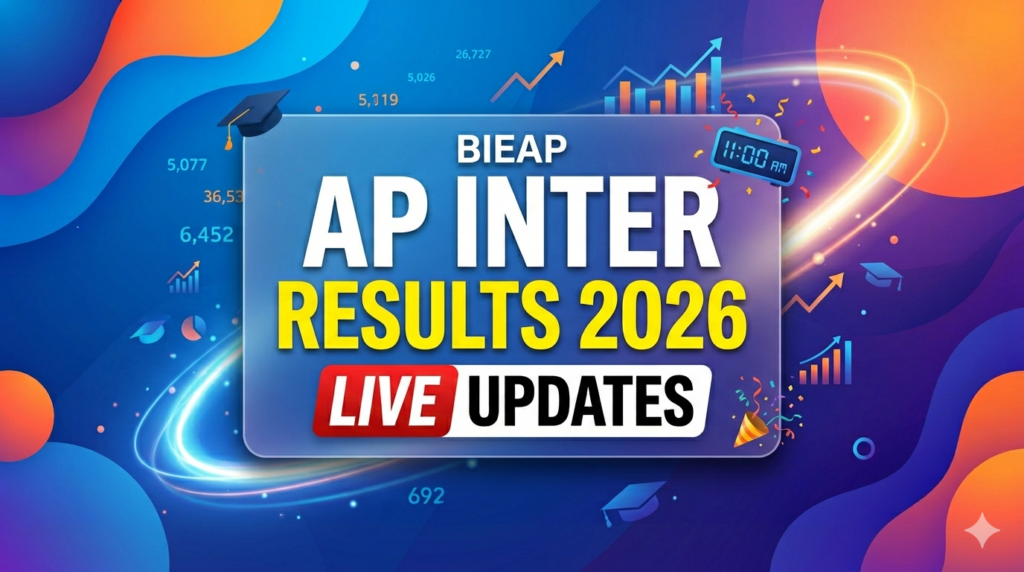 AP Inter Results 2026 LIVE: BIEAP 1st and 2nd Year Results Expected ...