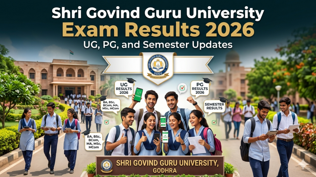 Shri Govind Guru University Result 2026: UG, PG & Semester Exam Update ...