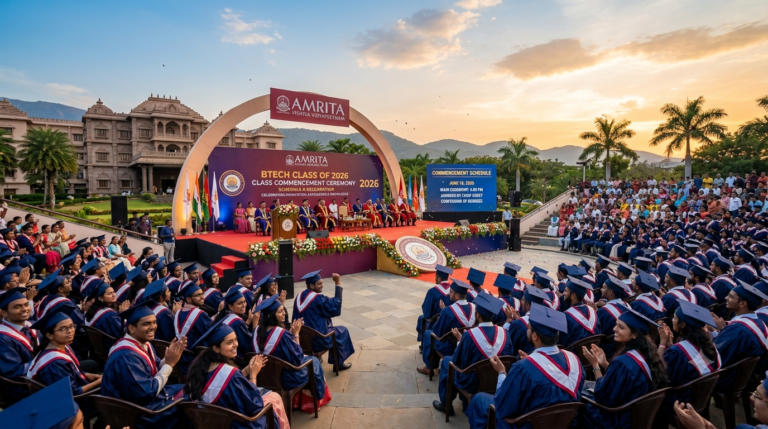 Amrita BTech 2026 Class Commencement Schedule Announced; Admission ...